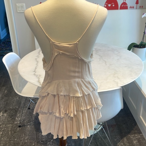 Love Sam | Tops | Nwot Love Sam Dusty Rose Raw Threaded Multi Tiered ...